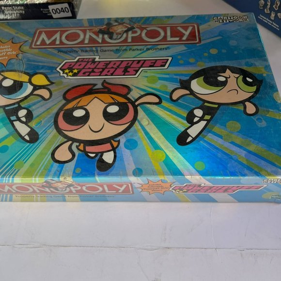 Hasbro | Games | Vintage Monopoly The Powerpuff Girls 20 Cartoon ...